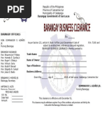 Barangay History | PDF