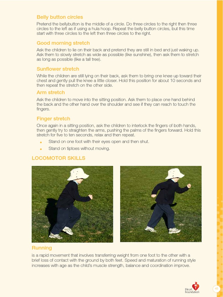 Early Childhood Locomotor Skills: Descriptions, Tips and Activity Ideas ...