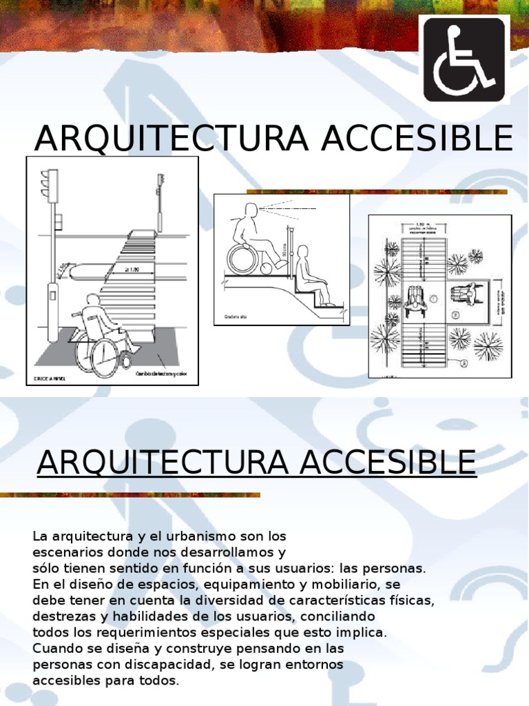 ARQUITECTURA ACCESIBLE 01 | Invalidez | Science