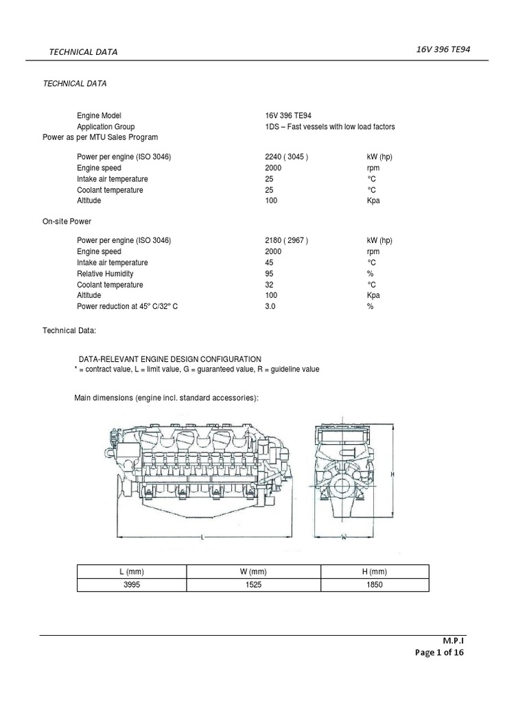 MTU | PDF | Transmission (Mechanics) | Electrical Connector