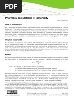 Geometric Dilution | PDF | Tablet (Pharmacy) | Dose (Biochemistry)