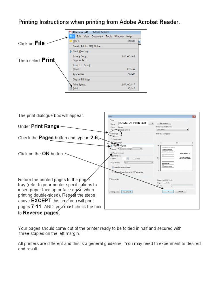 File Print: Printing Instructions When Printing From Adobe Acrobat ...