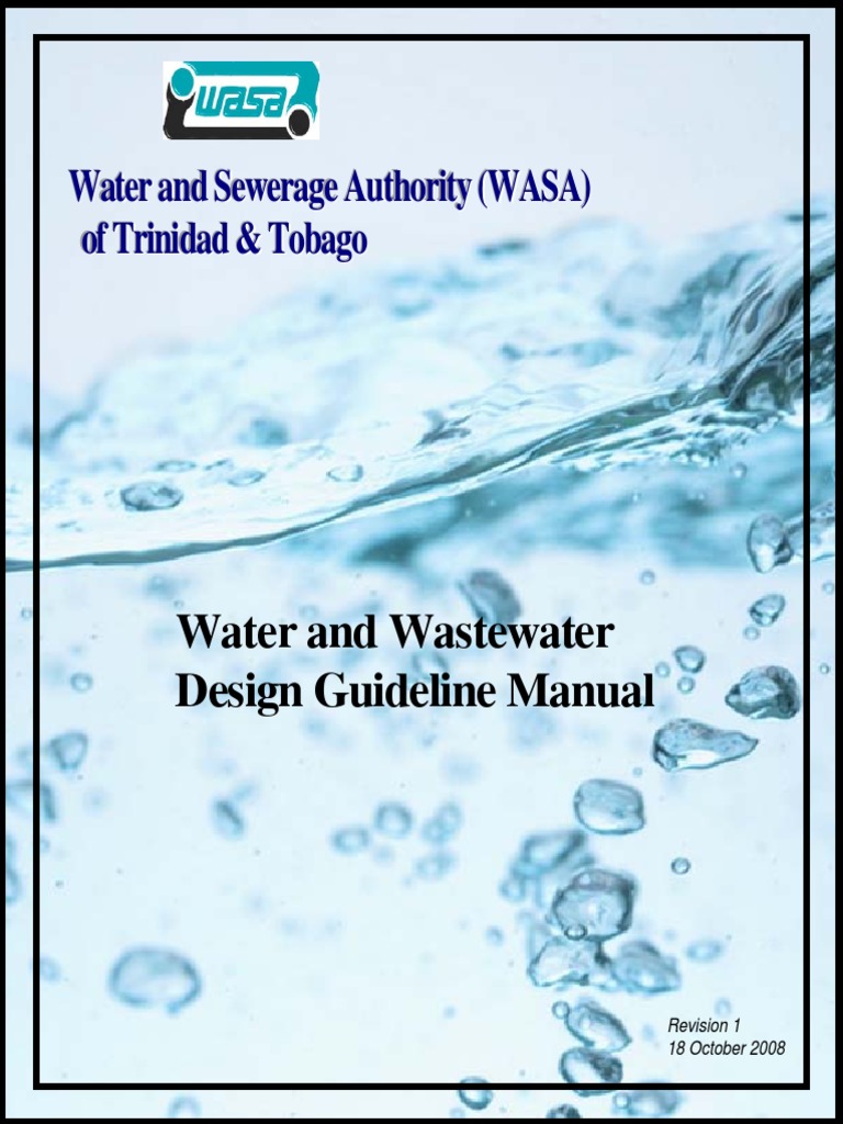WASA Design Guideline Manual Oct 2008 | PDF | Sewage Treatment | Scada