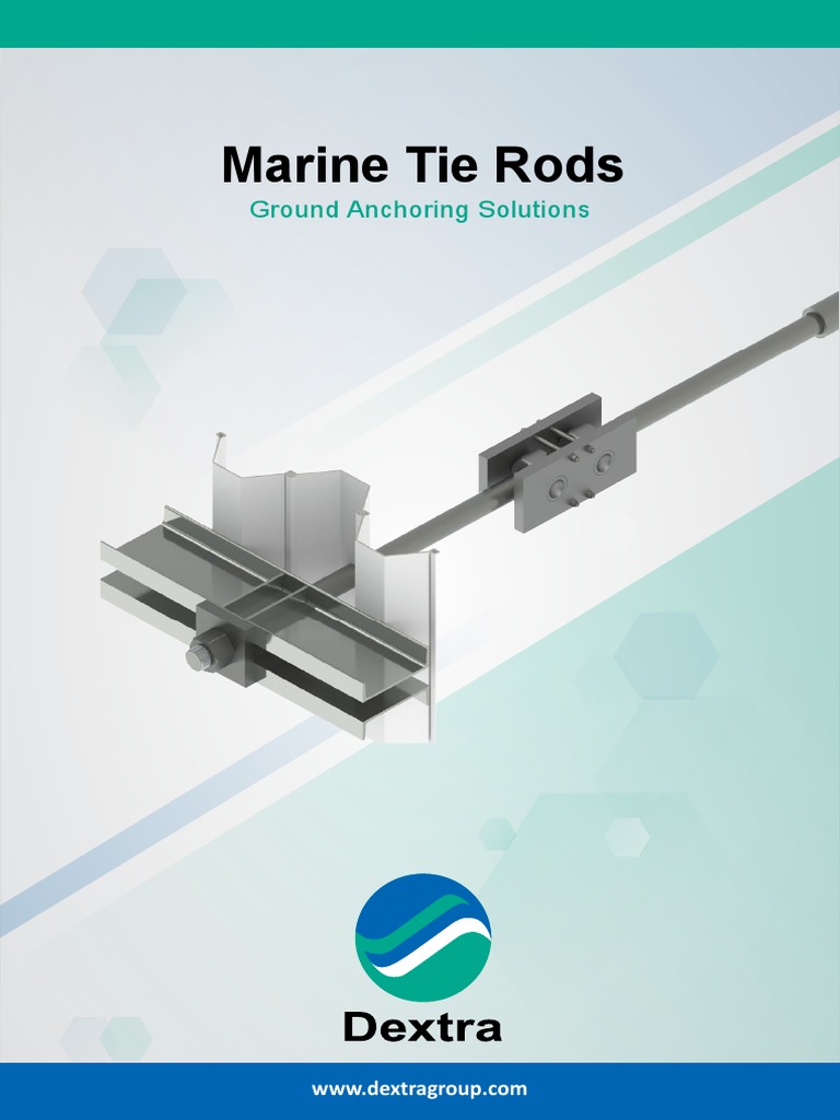 Dextra Marine Tie Rods | PDF | Deep Foundation | Corrosion