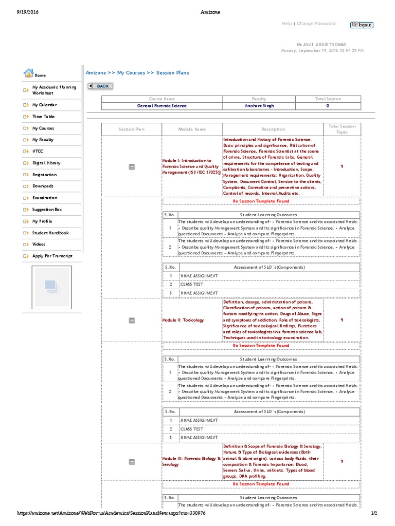 Forensic Science Study Material Pdf