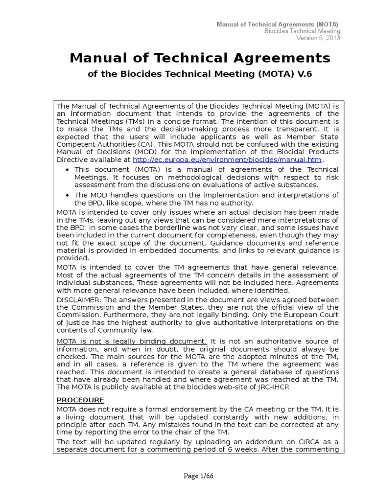 Mota v6 en | PDF | Risk | Acid