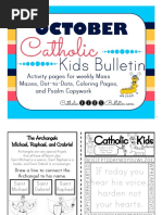 August 2016 Catholic Kids Bulletin | PDF | Religious Rituals | Catholic ...