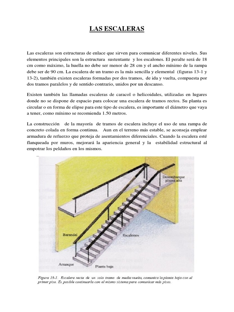 Las Escaleras PDF | Descargar gratis PDF | Escalera | Acero