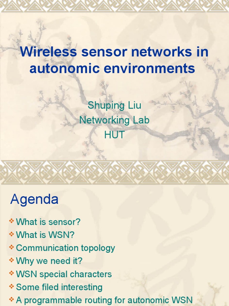 WSN Routing Algorithm | PDF | Wireless Sensor Network | Routing