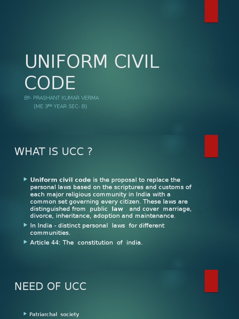 Uniform Civil Code | PDF | Public Sphere | Government