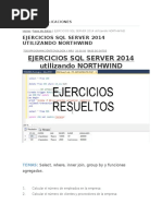 Ejercicios Basicos de SQL Tomando Como Base Northwind | PDF | Bases de ...