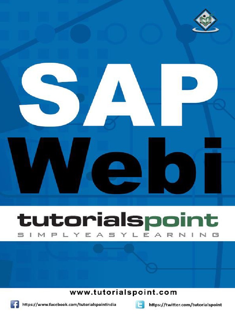Sap Webi Tutorial | Sql | Information Retrieval | Free 30-day Trial ...