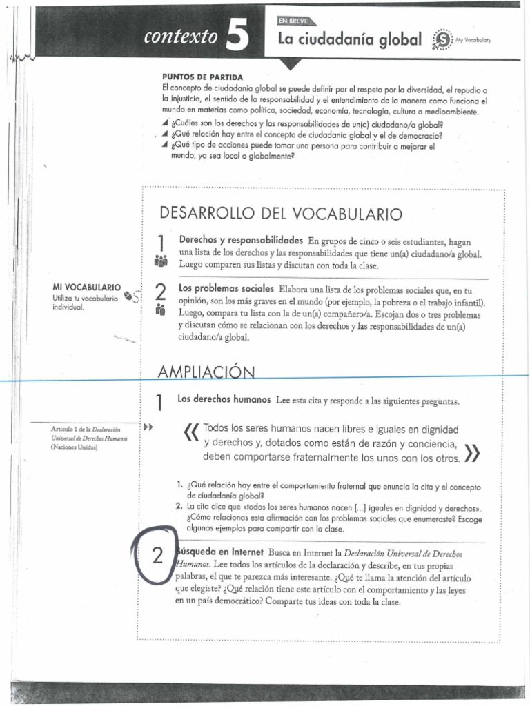 La Ciudadania Global | PDF
