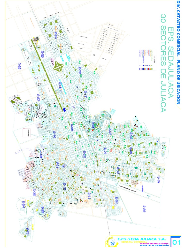 Plano Rutas Comerciales Actualizadas Juliaca | PDF | Deportes
