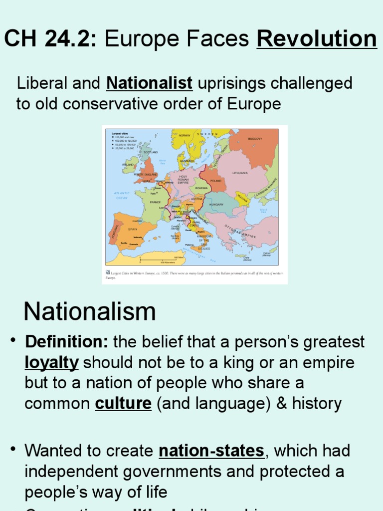 Europe’s 19th Century Revolutions Explained | PDF | Nationalism ...