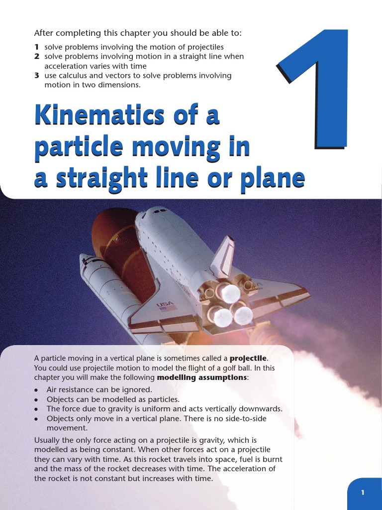 Kinematics for Physics Students | PDF | Acceleration | Velocity