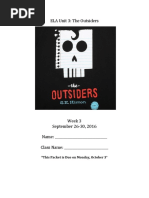 The Outsiders Final Exam | PDF