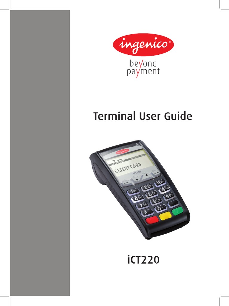Ict220 User Guide Div434695a | PDF | Personal Identification Number ...