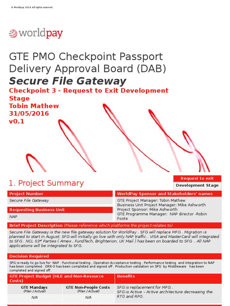 Secure File Gateway CP3 Passport Template v0.1 | PDF | Payment Card ...