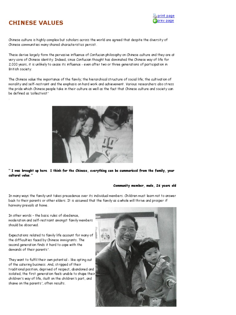 Chinese Traditions and Values | PDF | Confucianism | China