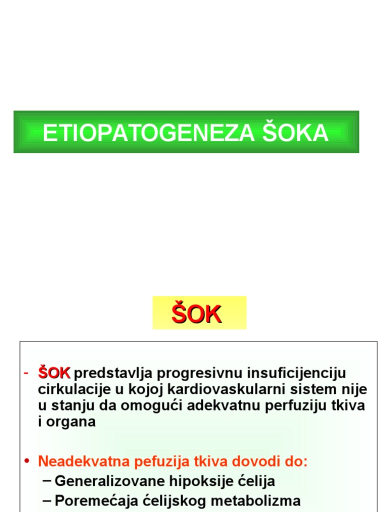 Etiopatogeneza Soka - PPT Beograd | PDF
