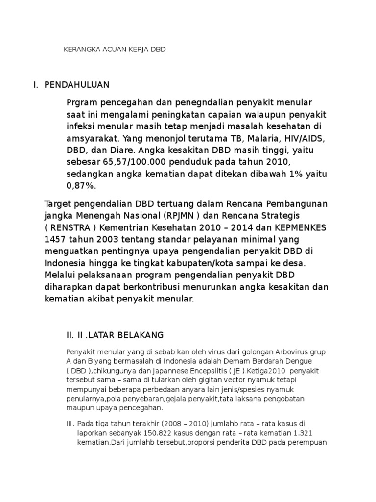 Kak DBD | PDF