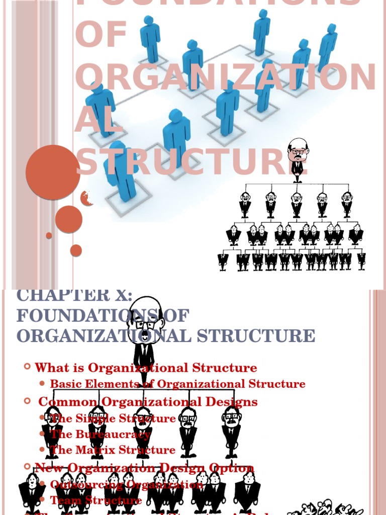 Foundations of Organizational Structure | PDF | Organizational ...