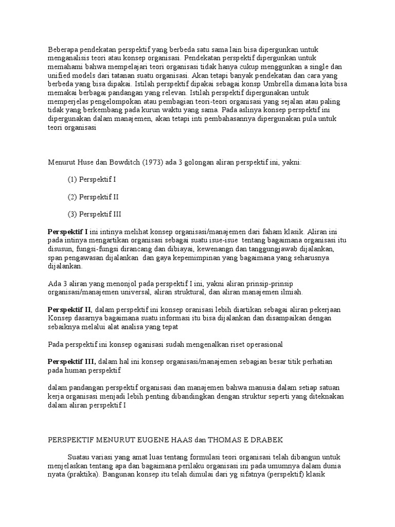 Teori Organisasi | PDF | Politik | Sains & Matematika Teori Organisasi | PDF | Politik | Sains & Matematika