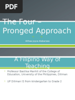 Lesson Plan in Four Pronged Approach | PDF | Question | Lesson Plan