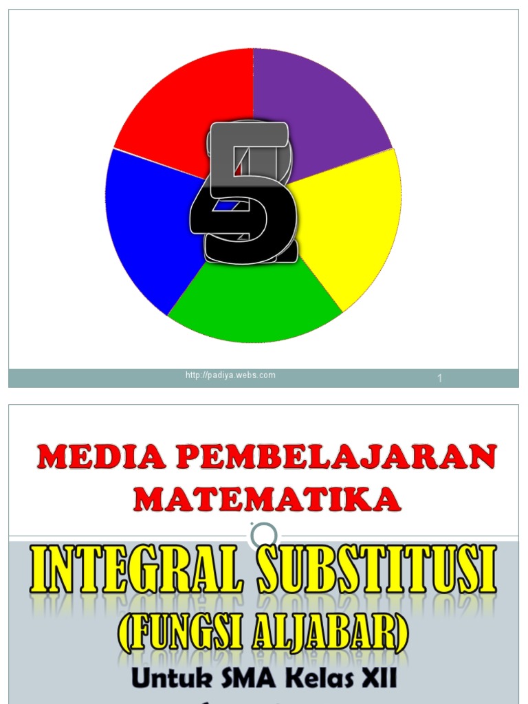 Integral Substitusi (Aljabar) | PDF