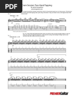 Lessons Paul Gilbert - Intense Rock Exercises | PDF