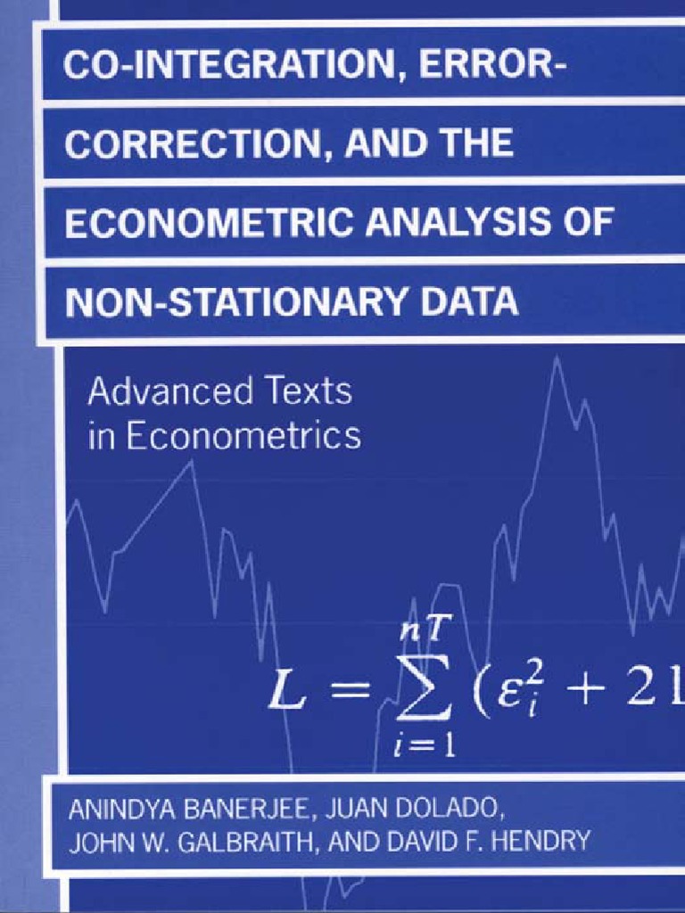 Cointegration, Error Correction CH 3 - 8 PDF | PDF | Stationary Process | Regression Analysis