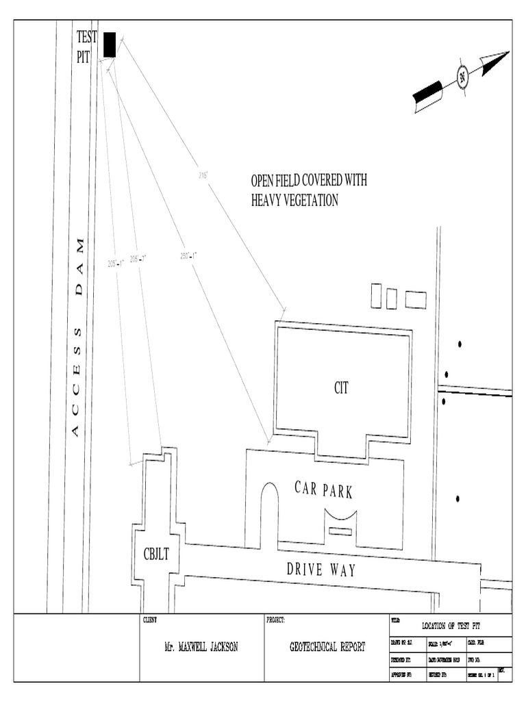 Test Pit Location-Layout1 | PDF