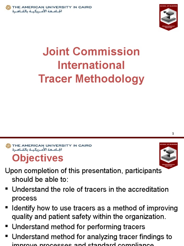 Auc Jci Tracers | PDF | Joint Commission | Emergency Department