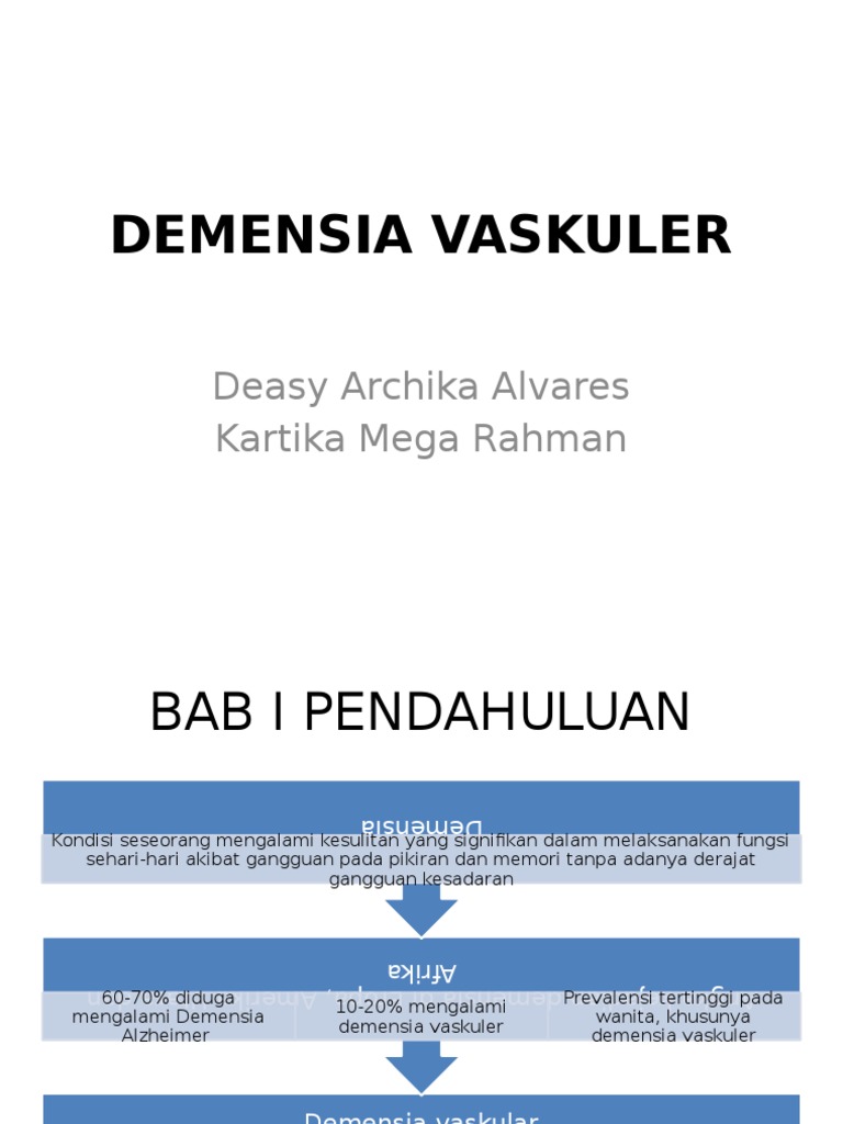 Demensia Vaskular: Panduan Lengkap | PDF | Pengembangan Diri