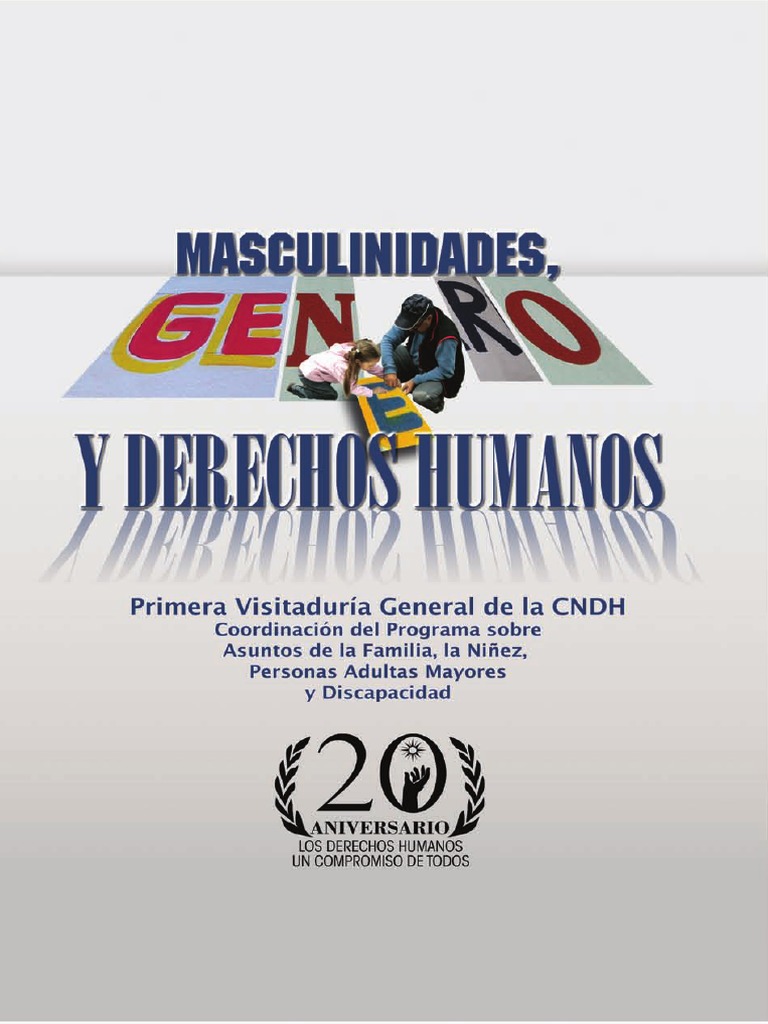Masculinidades, Género y Derechos Humanos | PDF | Masculinidad | Hombre