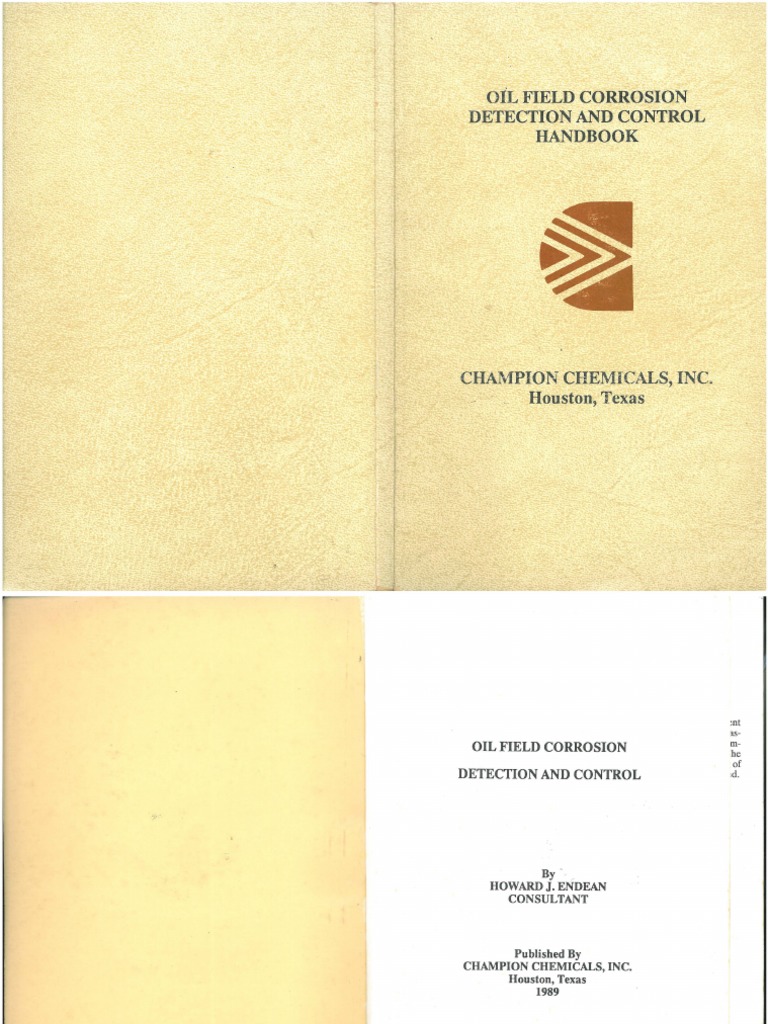 Oil FielOILd Corrosion Detection and Control Handbook | PDF | Corrosion ...