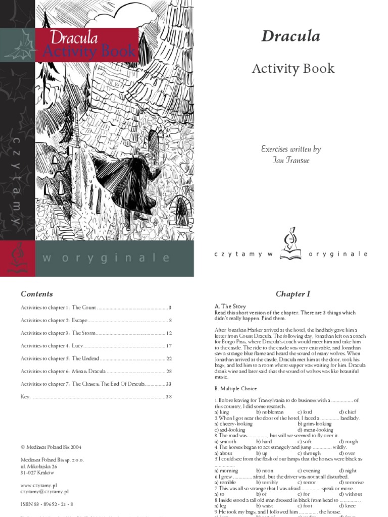 Dracula Activity | PDF | Count Dracula | Dracula