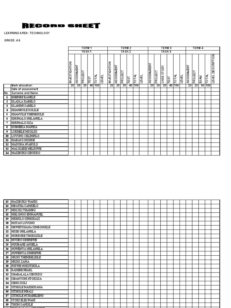Grade 4-6 Technology Assessment Overview | PDF | Tests | Evaluation Methods