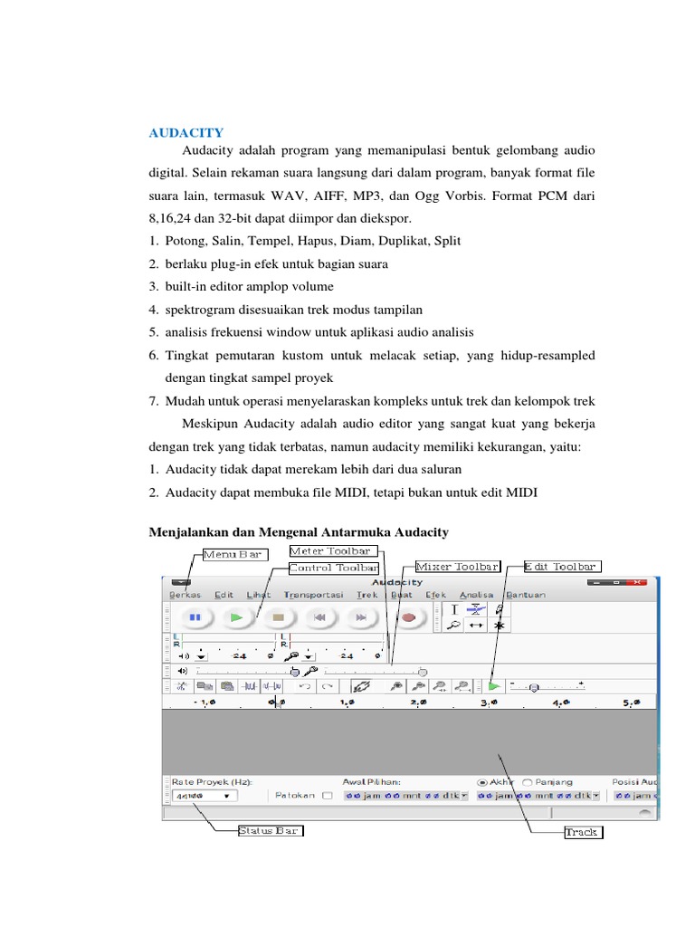Tutorial Audacity | PDF