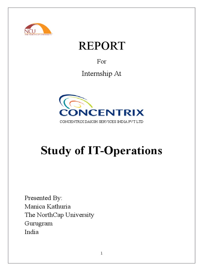 An Inside Look at IT Operations: A Study of the Network Infrastructure ...