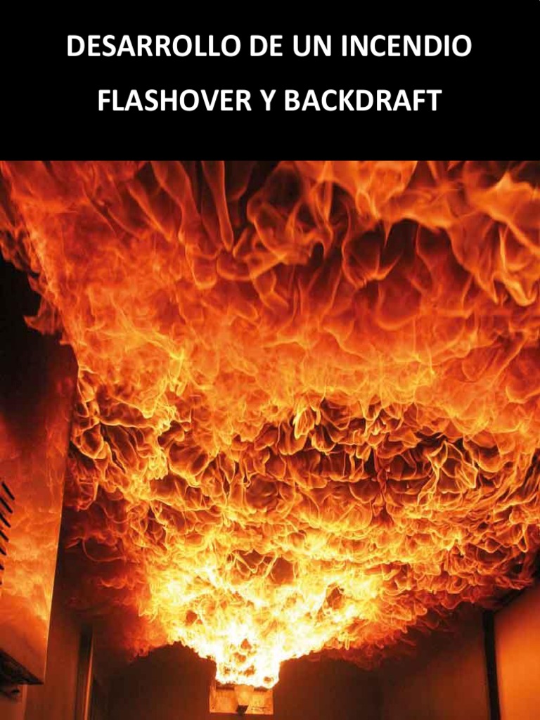 Flashover y Backdraft | PDF | Combustión | Dióxido de carbono