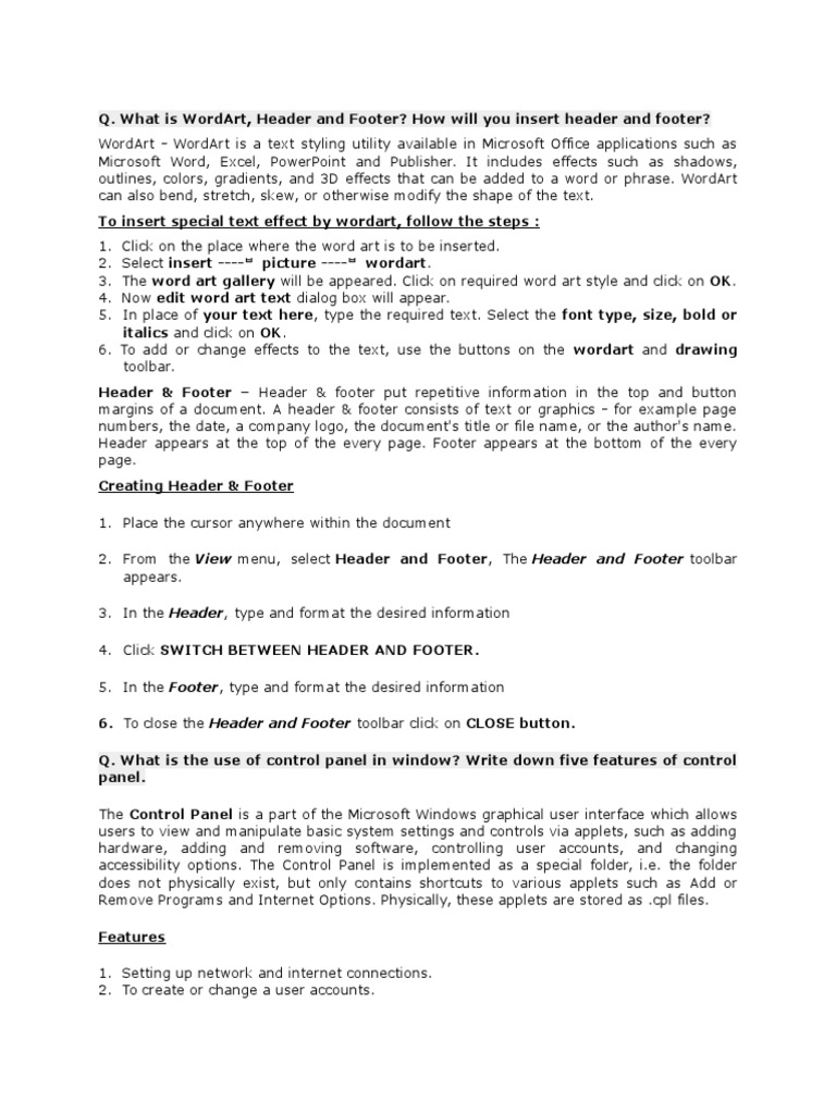 Word Assign | PDF | Microsoft Word | System Software