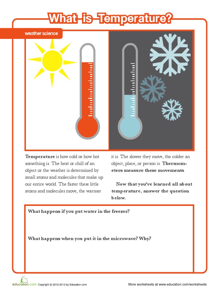 What Is Temperature | PDF