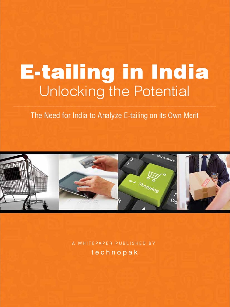 E-Tailing in India | PDF | E Commerce | Internet Access