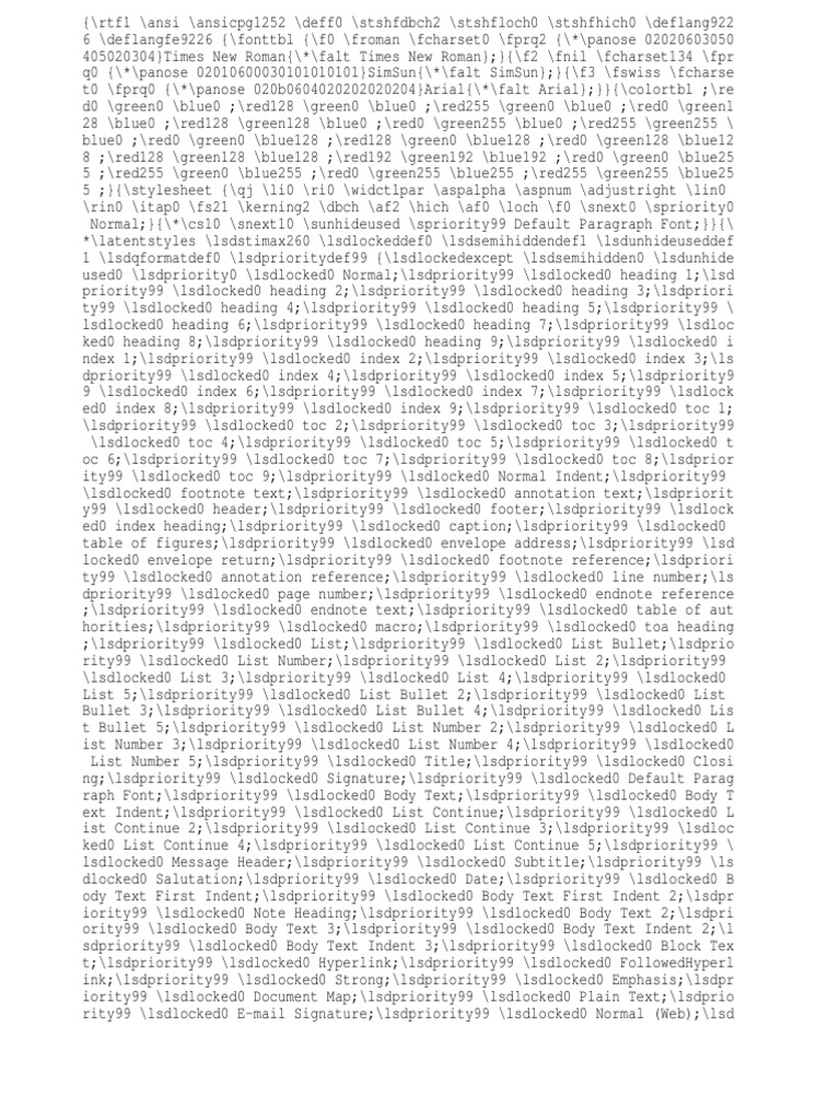 Nuevo RTF Format | PDF | Computer Hardware | Computing