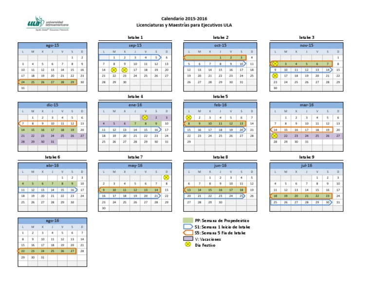 Calendario Escolar 2015-2016 PDF | PDF