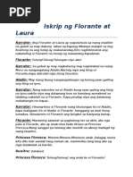 Florante at Laura Script | PDF