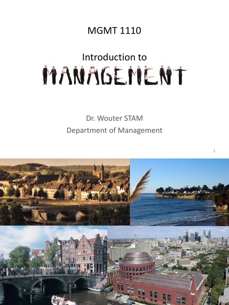 MGMT1110-Intro and Topic 1 PDF | PDF | Systems Thinking | Goal MGMT1110-Intro and Topic 1 PDF | PDF | Systems Thinking | Goal