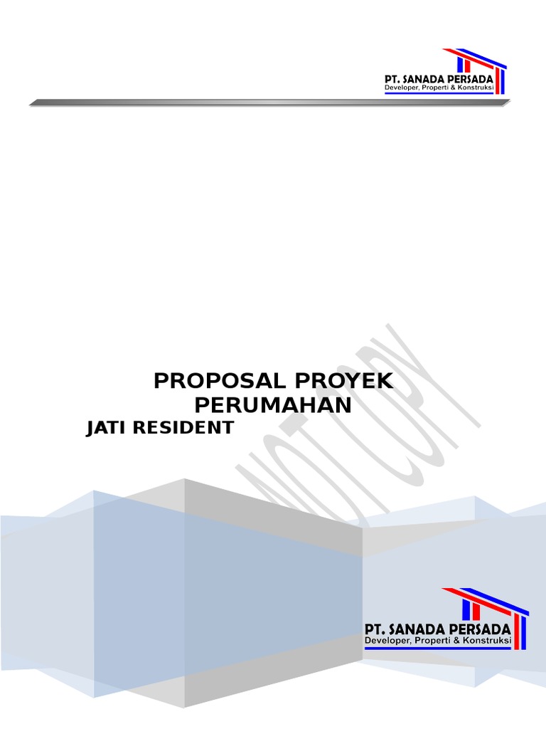 Proyek Perumahan Jati Resident | PDF